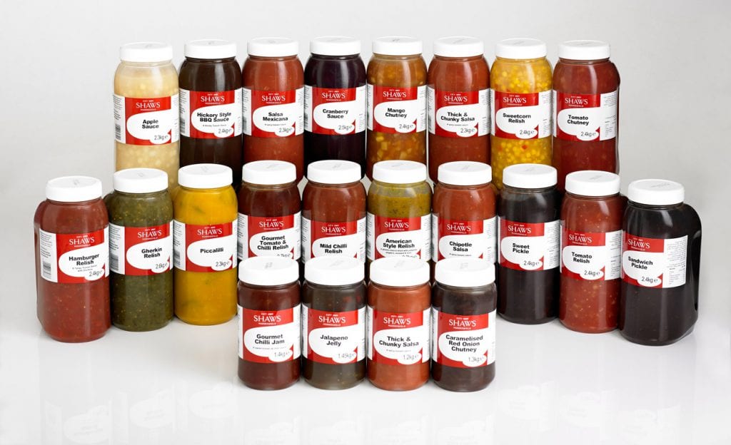 Shaws Foodservice Group Packshot - Shaws 1889
